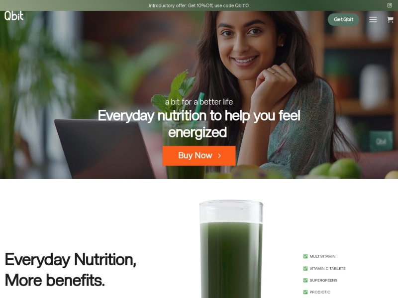 qbit.care - DTC Wellness | Best Brands Discovery Platform D2C