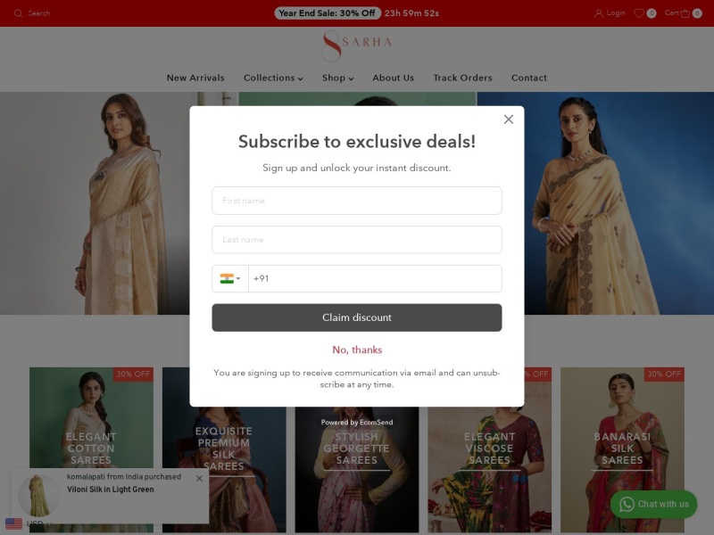 sarha.in - DTC .in, Clothing | Best Brands Discovery Platform D2C