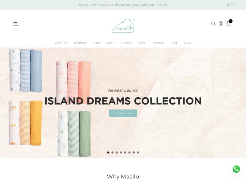masilo.in - DTC .in, Baby, Bedding | Best Brands Discovery Platform D2C