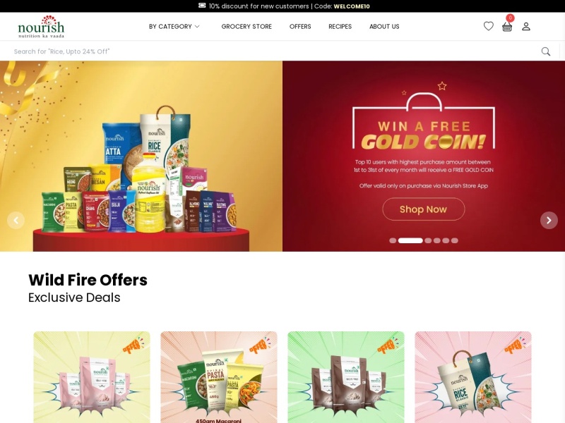 nourishstore.in - DTC .in, Food, Home | Best Brands Discovery Platform D2C