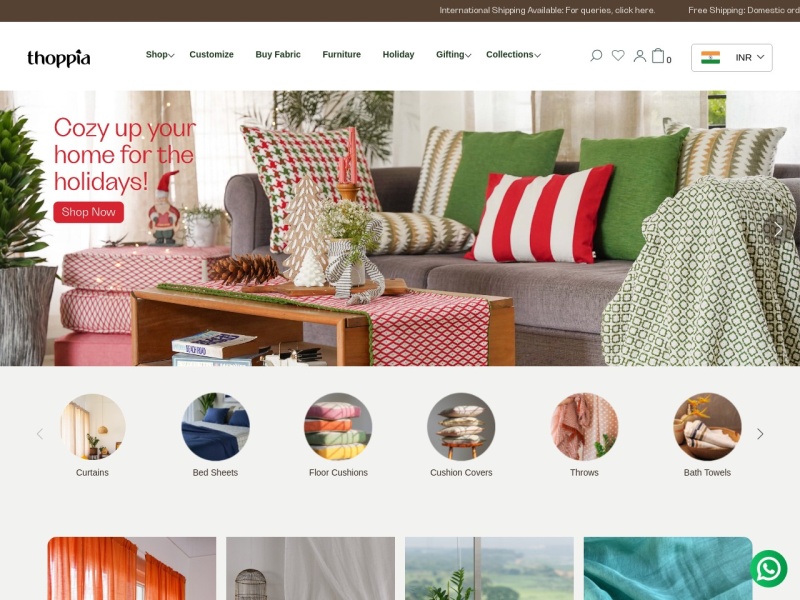 thoppia.com - DTC .com, Decor, Home | Best Brands Discovery Platform D2C