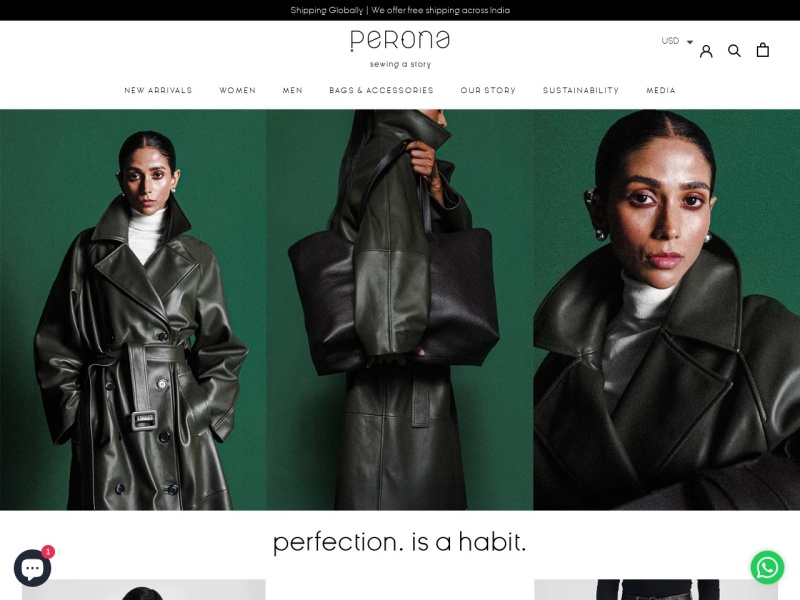 www.perona.com - DTC .com, Clothing, Her, Him, Luxury | Best Brands ...