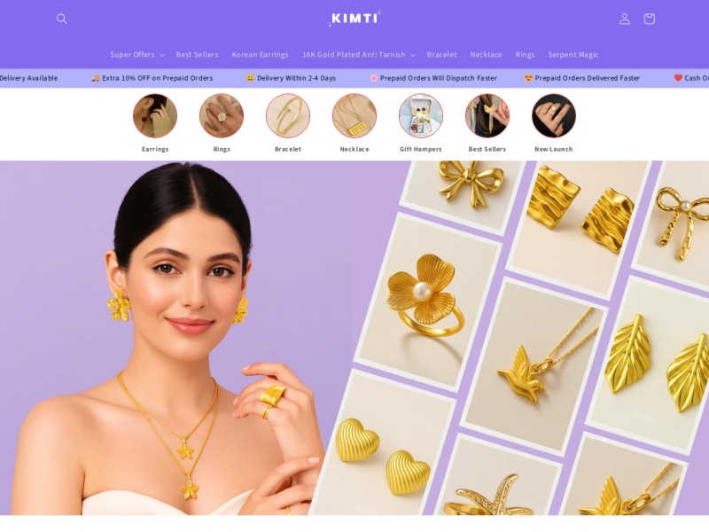 kimti.in - DTC .in, Fashion, Jewellery | Best Brands Discovery Platform D2C